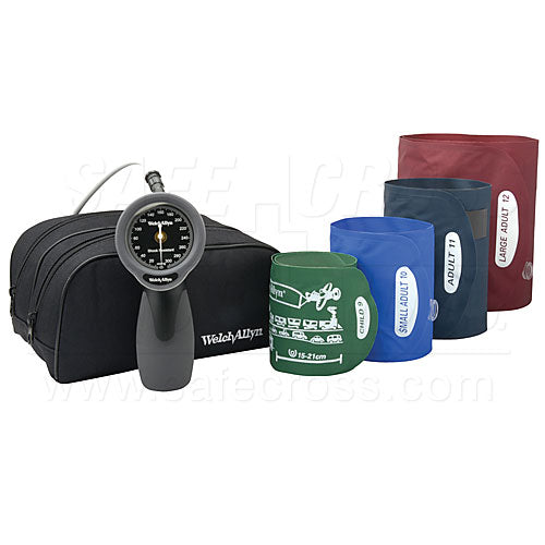 Sphygmomanometer, Aneroid Trigger Hand Gauge w/Multi-Cuffs – Heart Beat ...